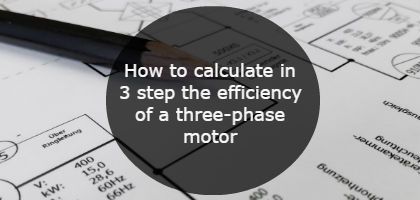 Automatic Calculation of Electric Motor Efficiency