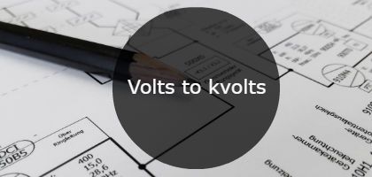 Volts to Kilovolts Calculator: Quick, Accurate Conversion