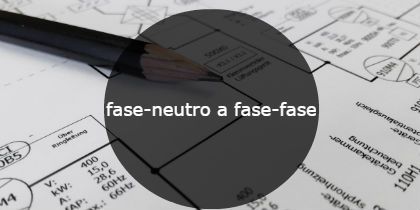 Voltaje fase-neutro a fase-fase con inteligencia artificial (IA)