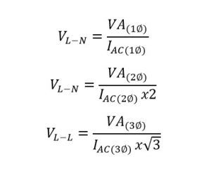 VA a Voltios – Calculadora, Formula, ejemplo y tabla ...