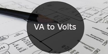 VA to Volts Calculator – Accurate Power Conversion