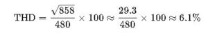 Total Harmonic Distortion (THD) in Electrical Systems