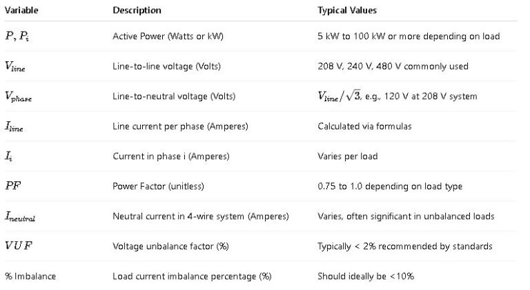 Balanced and Unbalanced Load Calculation: Complete Guide