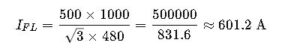Transformer Short-Circuit Current Calculation