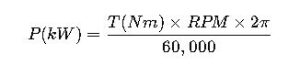 RPM to kW Conversion Calculator, Formula, Chart & Real Examples