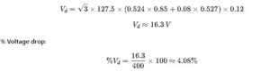 Three-phase Voltage Drop Calculation: Formulas, Tables