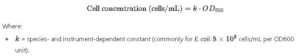 Optical Density Calculation (OD600): Accurate Methods