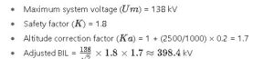 Ultimate Electrical System Insulation Level Calculator – IEC