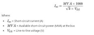 "Breaker Interrupting Capacity Calculator – NEC Guide