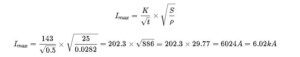 Accurate Short-Circuit Current in Cables Calculator – IEC
