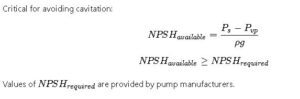 Calculation of Pump Suction and Discharge Pressure