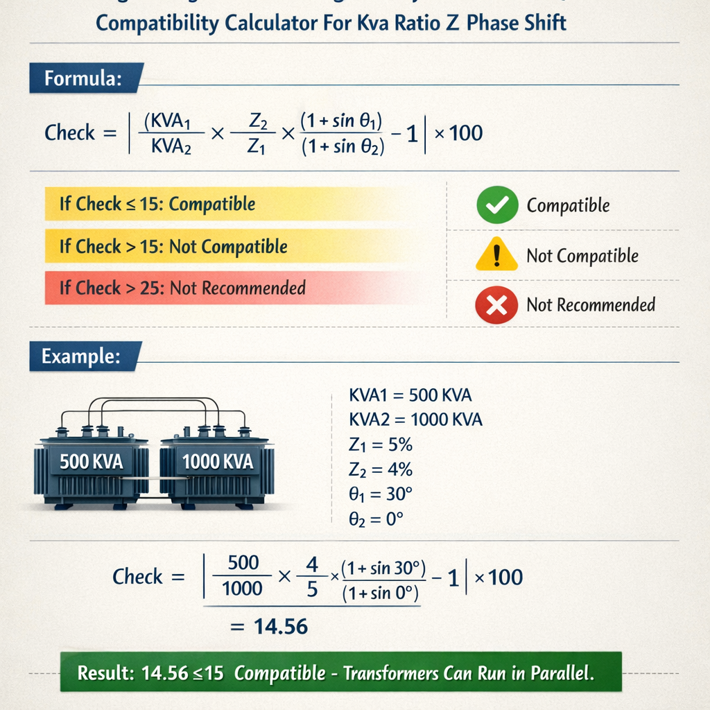 Can These Transformers Run in Parallel? Compatibility Calculator for ...